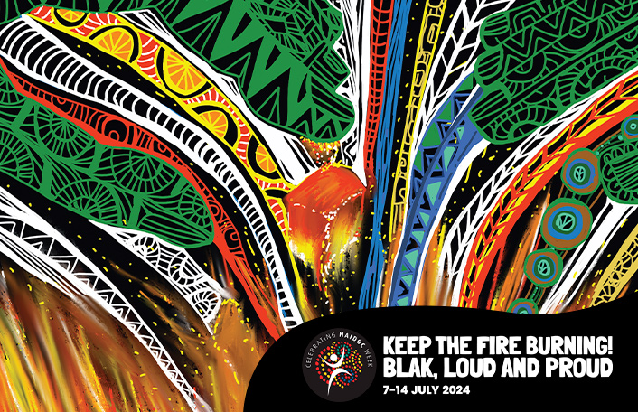 NAIDOC Week Nunga Screen - Adelaide Zoo